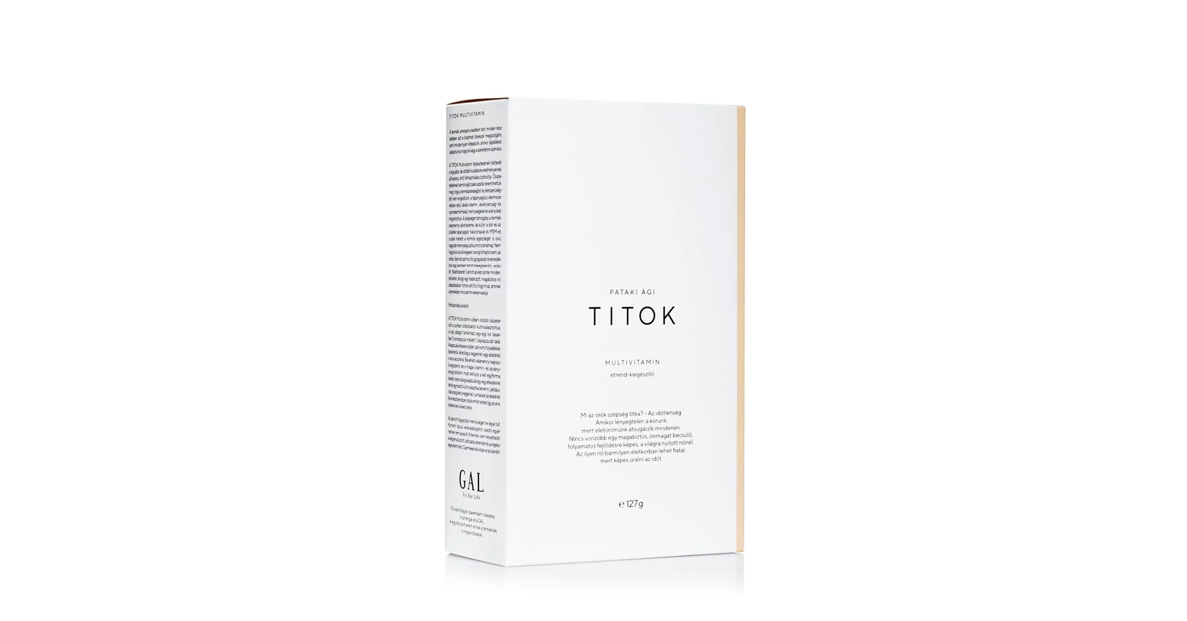 GAL TITOK Multivitamin - Természetes összetevők a teljes egészségért