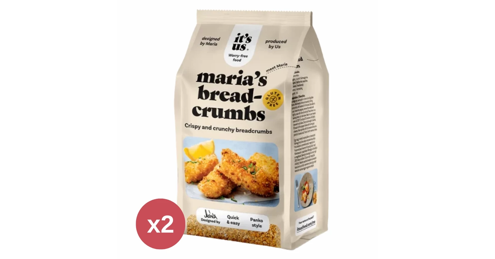 It’s us Maria’s gluténmentes kenyérmorzsa 300 g – Glutén- és allergénm