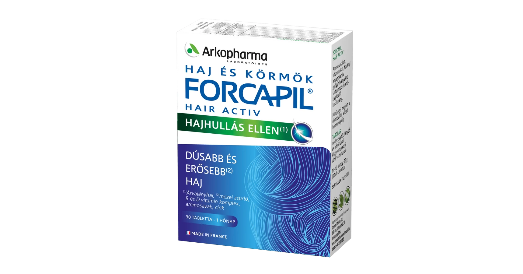 Forcapil Hair Activ Hajhullás elleni tabletta 30 db - Natur Reform
