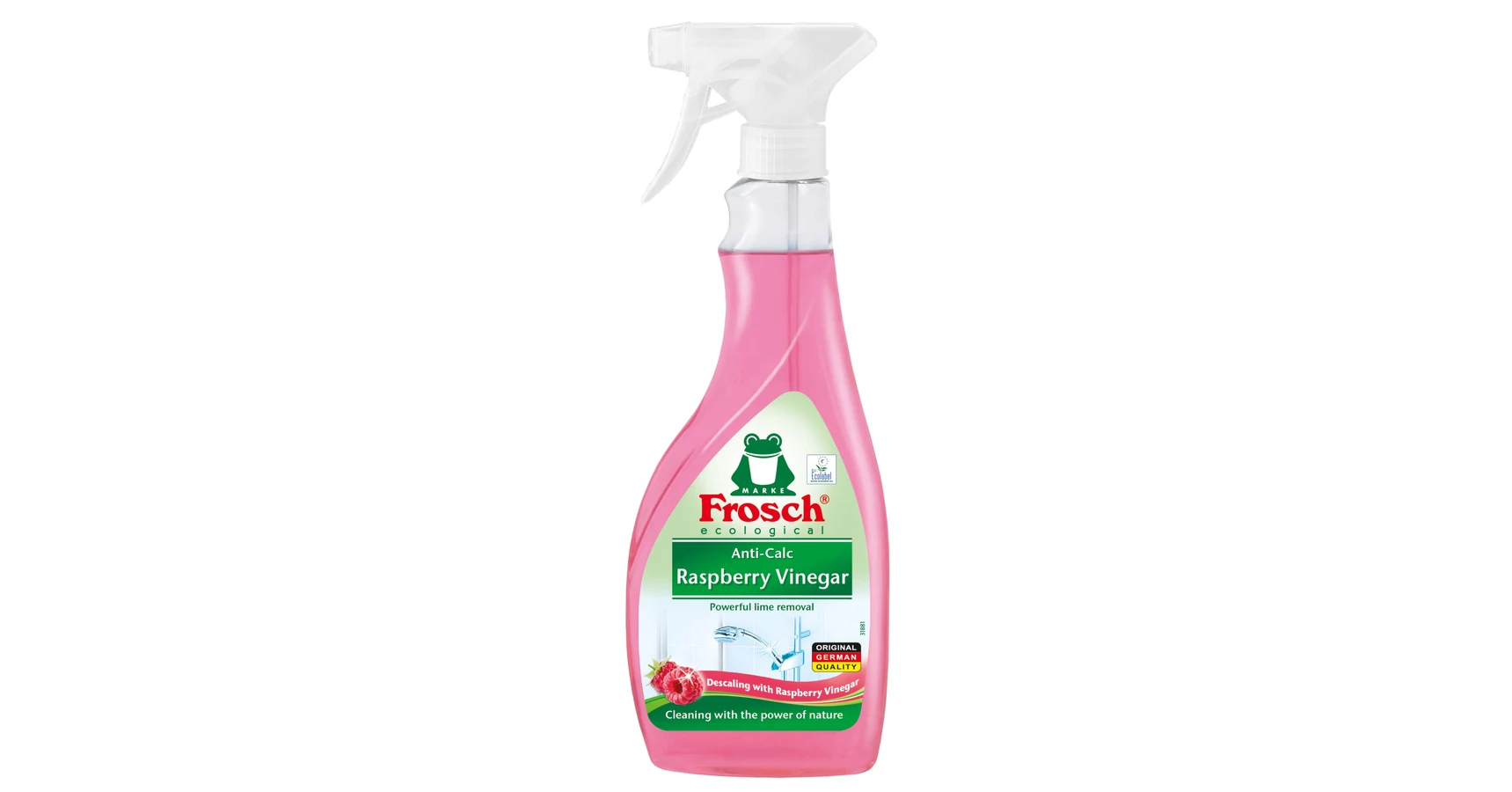 Frosch Vízkőoldó Spray Málnaecettel 500 ml – Reform Nagyker