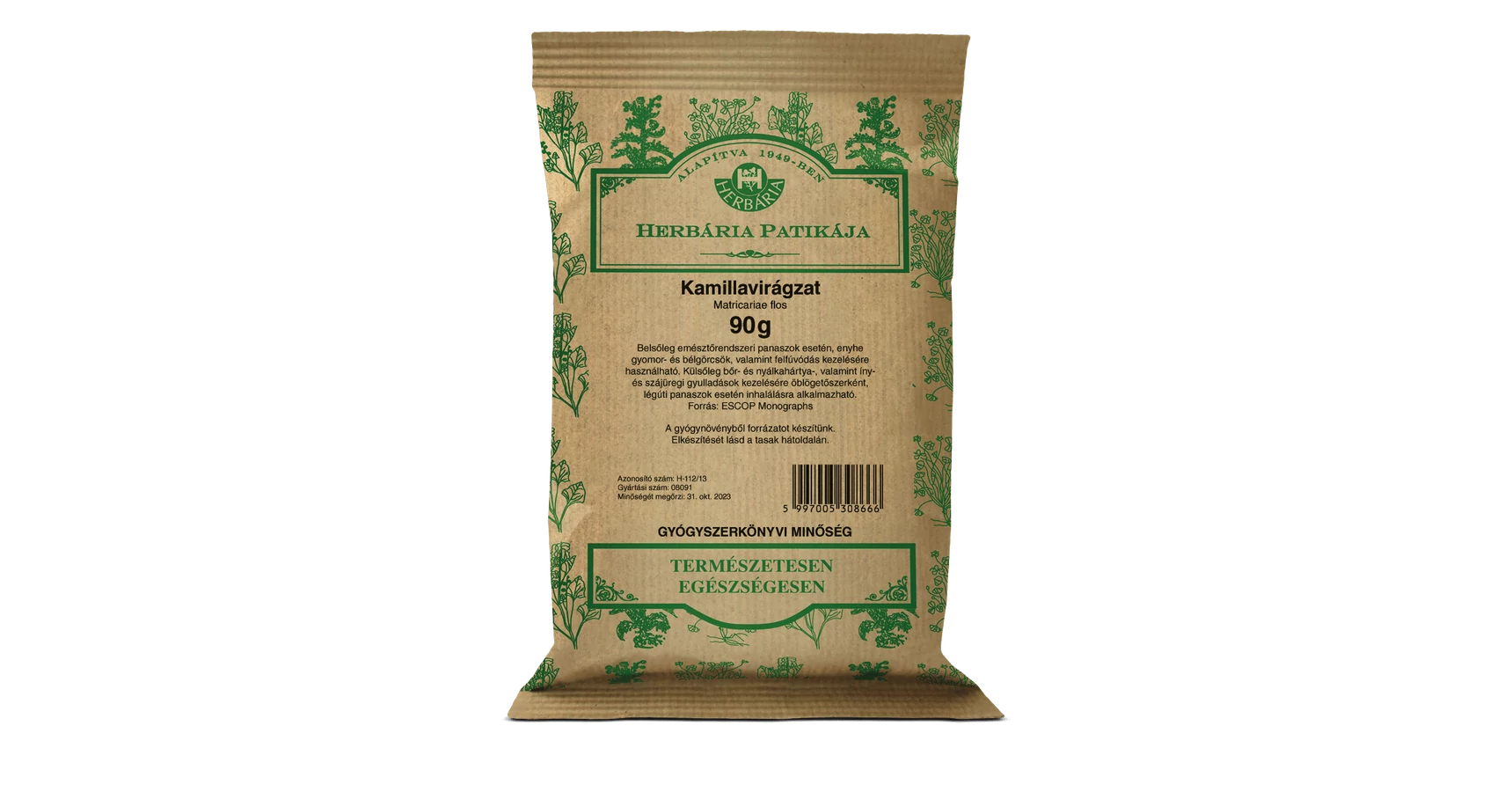Herbária Kamillavirágzat (Matricariae flos) 90 g - Natur Reform