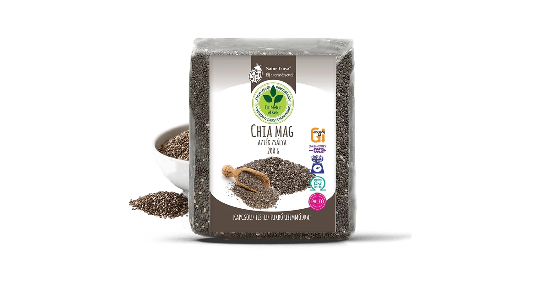 Natur Tanya® Chia mag – 200 g az azték erő titka