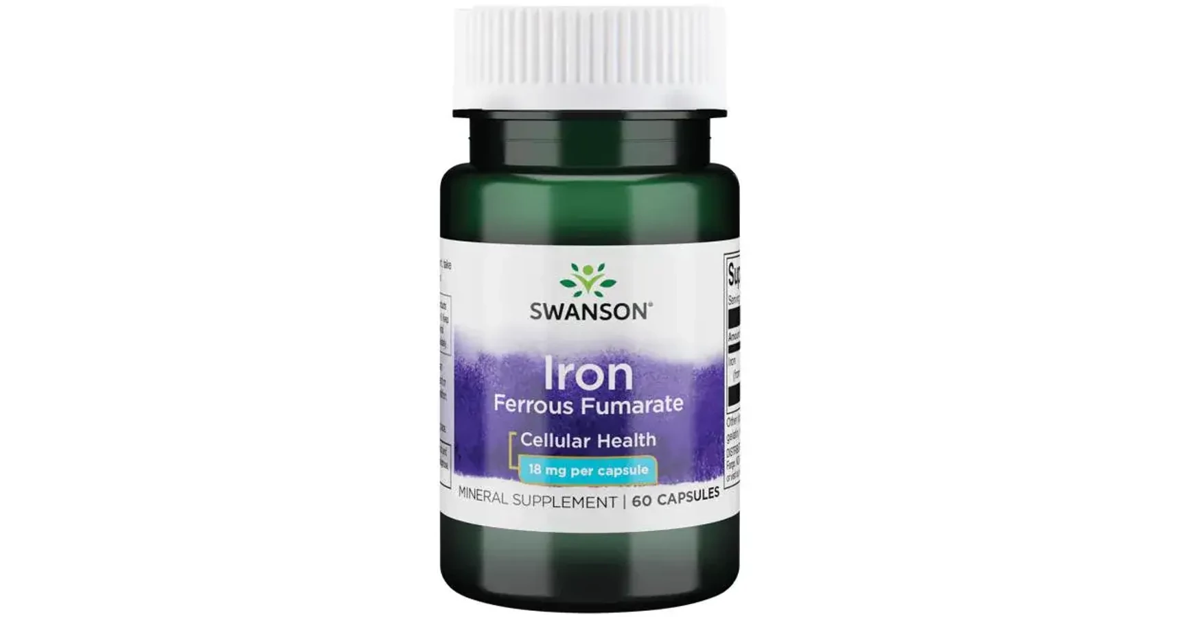 Swanson Iron (vas-fumarát) 18mg - 60 db - Natur Reform
